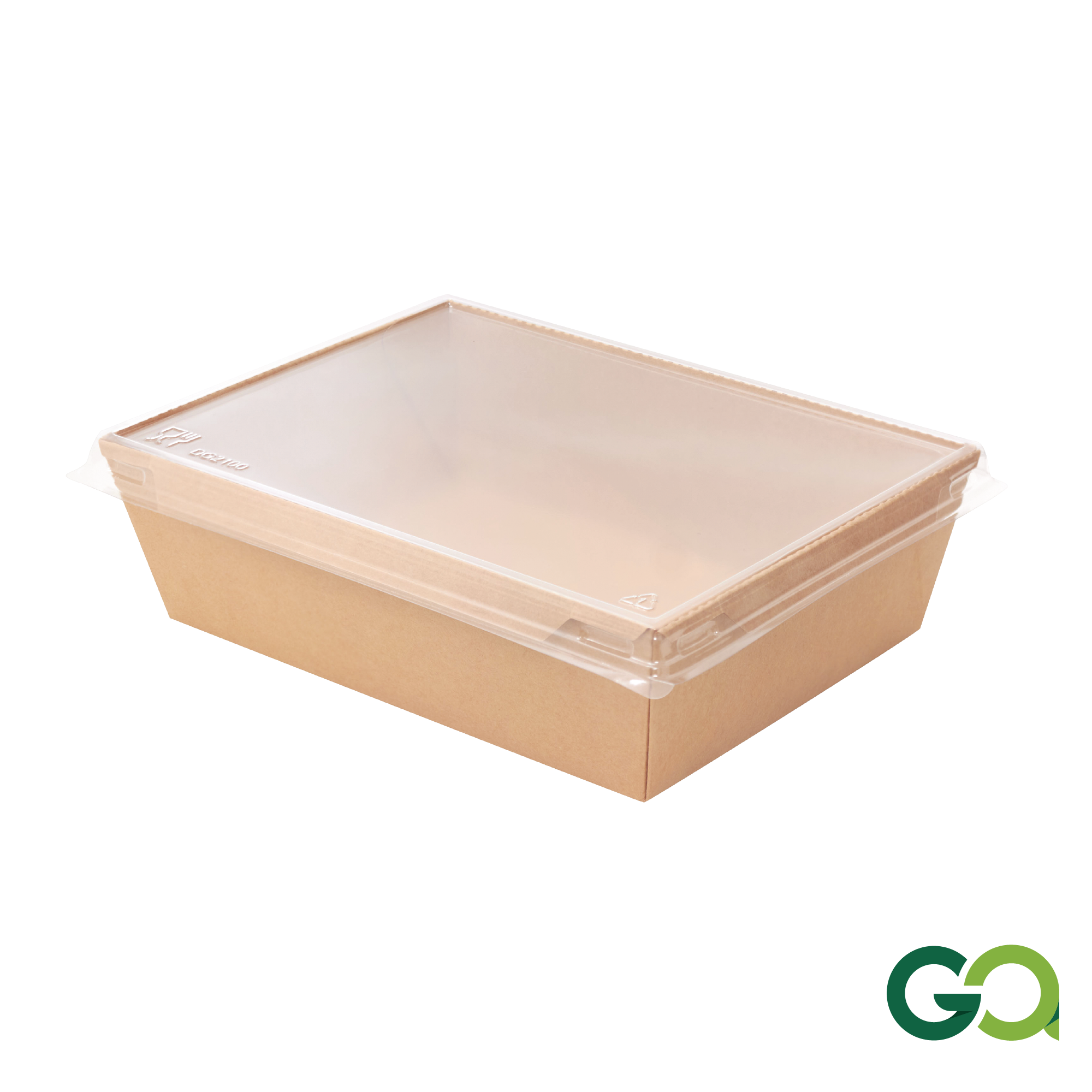 2100ml 1 COM HYBRID LUNCH BOX BR (1 carton : 200 pieces) – GA Ecopak