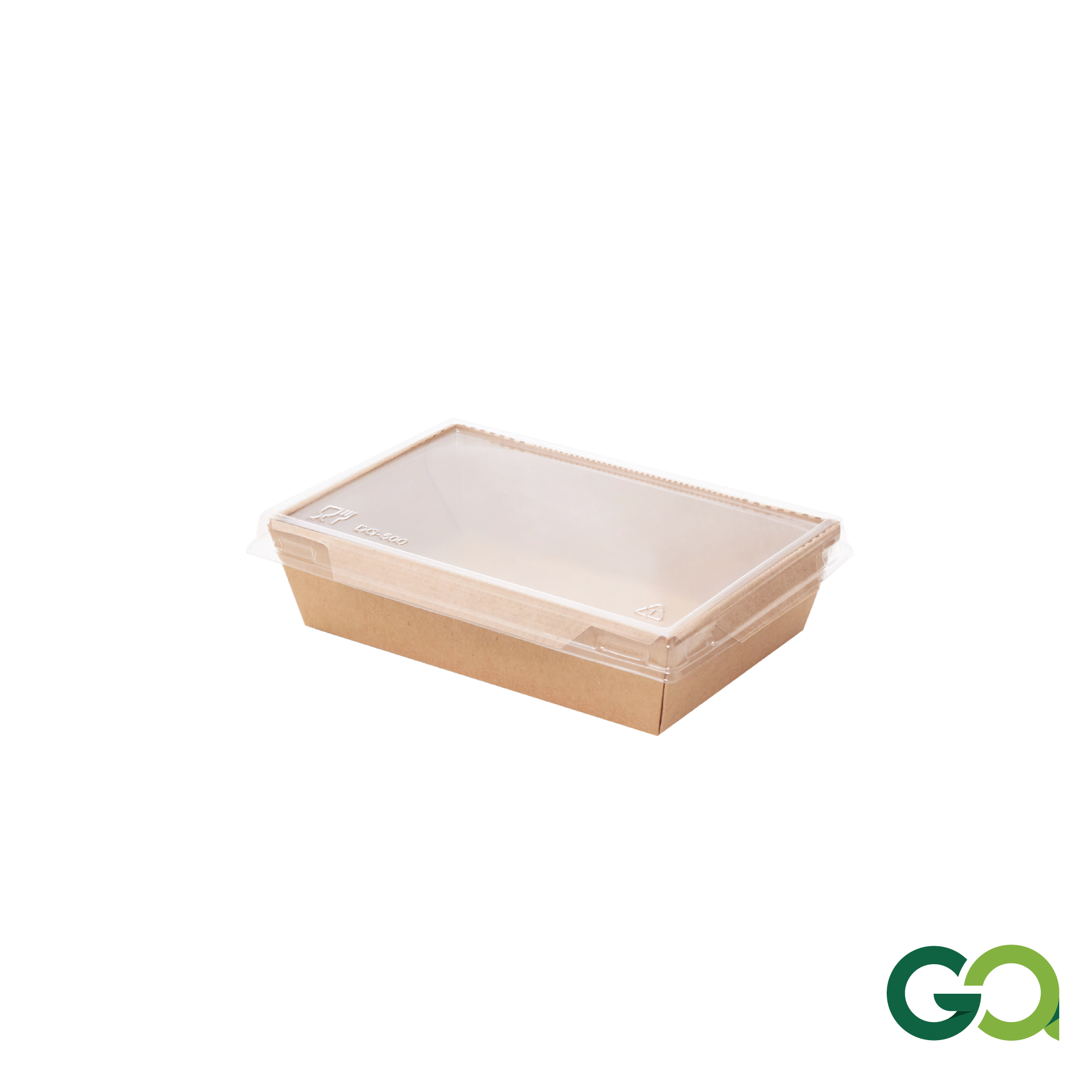 500ml 1 COM HYBRID LUNCH BOX BR (1 carton : 200 pieces) – GA Ecopak