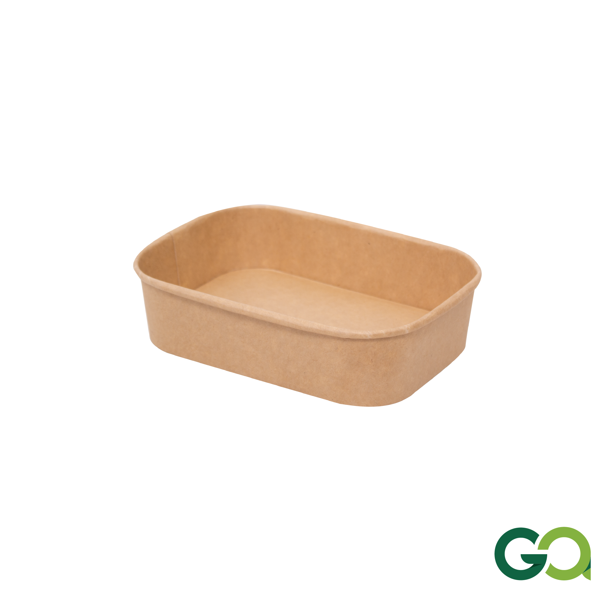 500ml PAPER SQUARE BOWL BR (1 carton : 300 pieces) – GA Ecopak